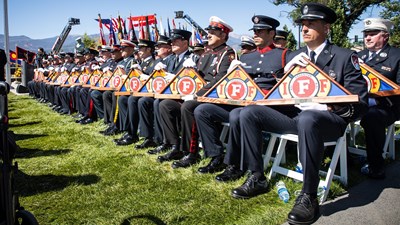 Moving Memorial Observance Honors Fallen Members - IAFF
