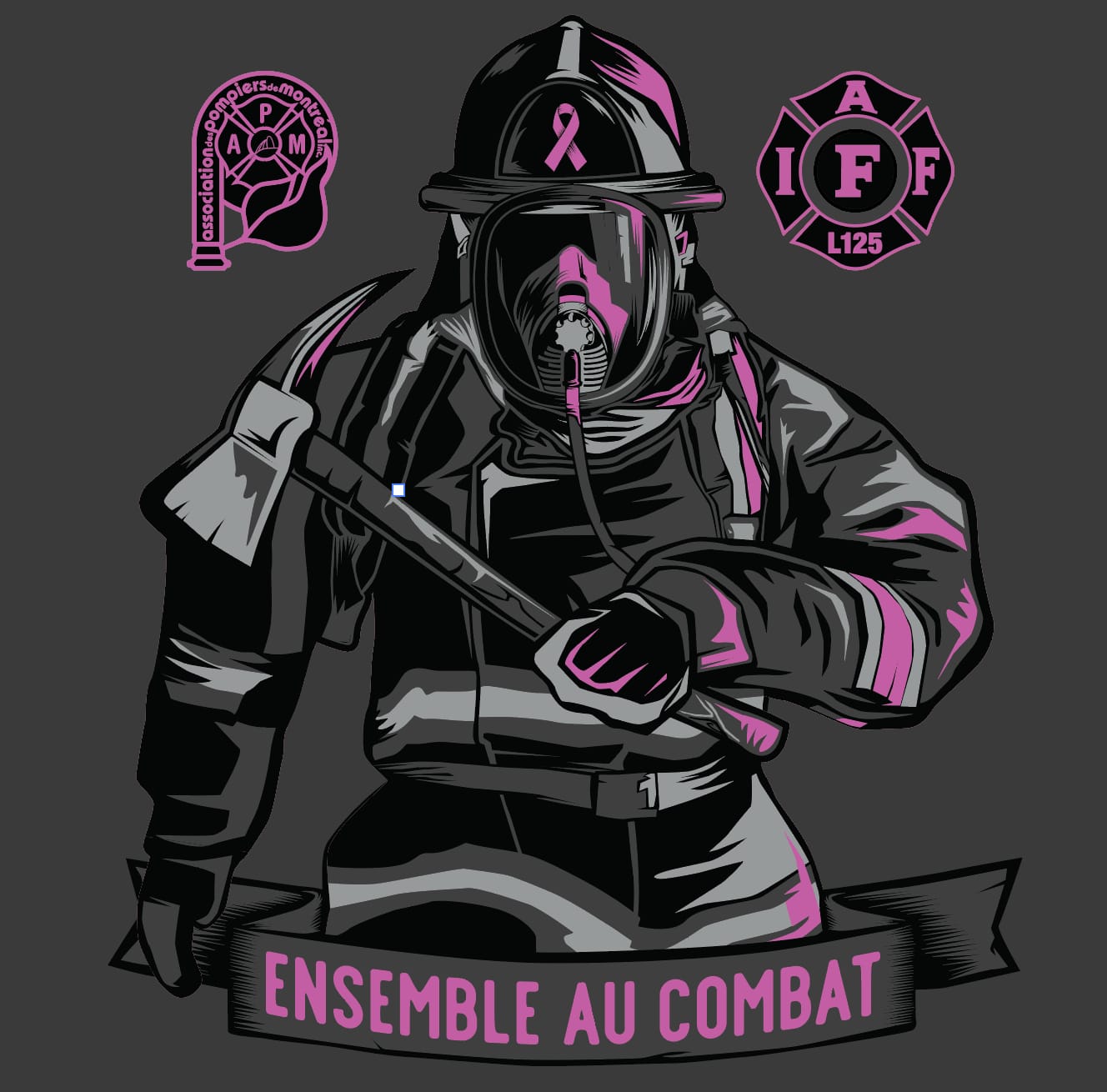 Montréal Wins IAFF Pink T-Shirt Design Contest - IAFF