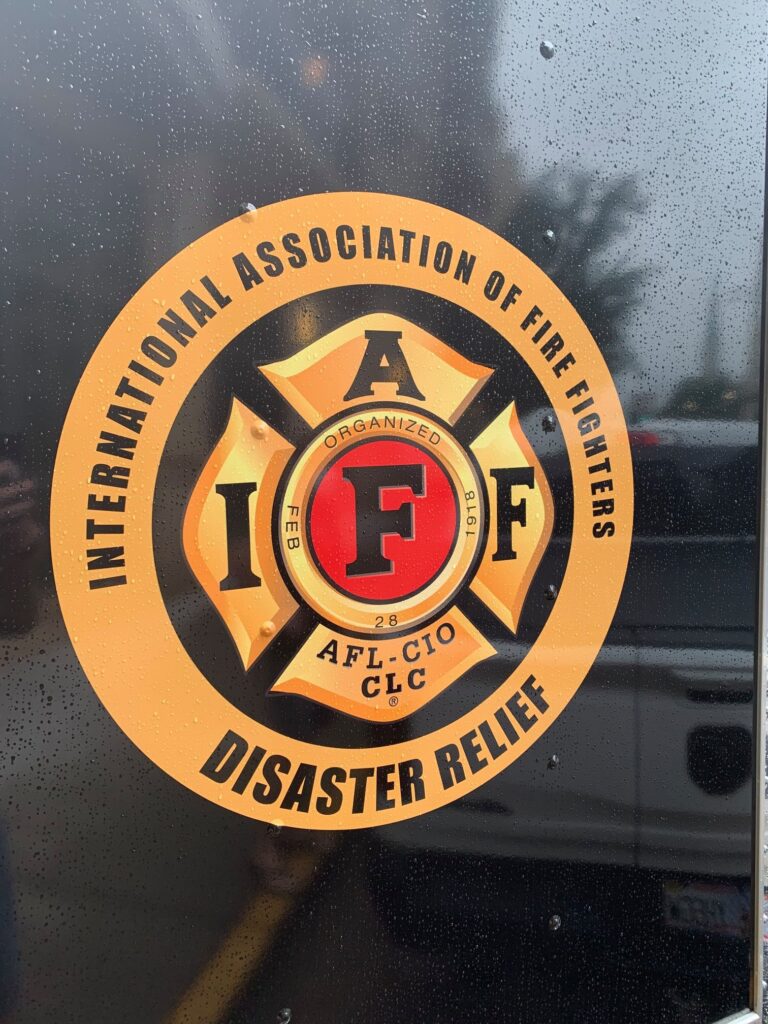 Disaster Relief Efforts Help Members in Aftermath of Hurricane Delta - IAFF