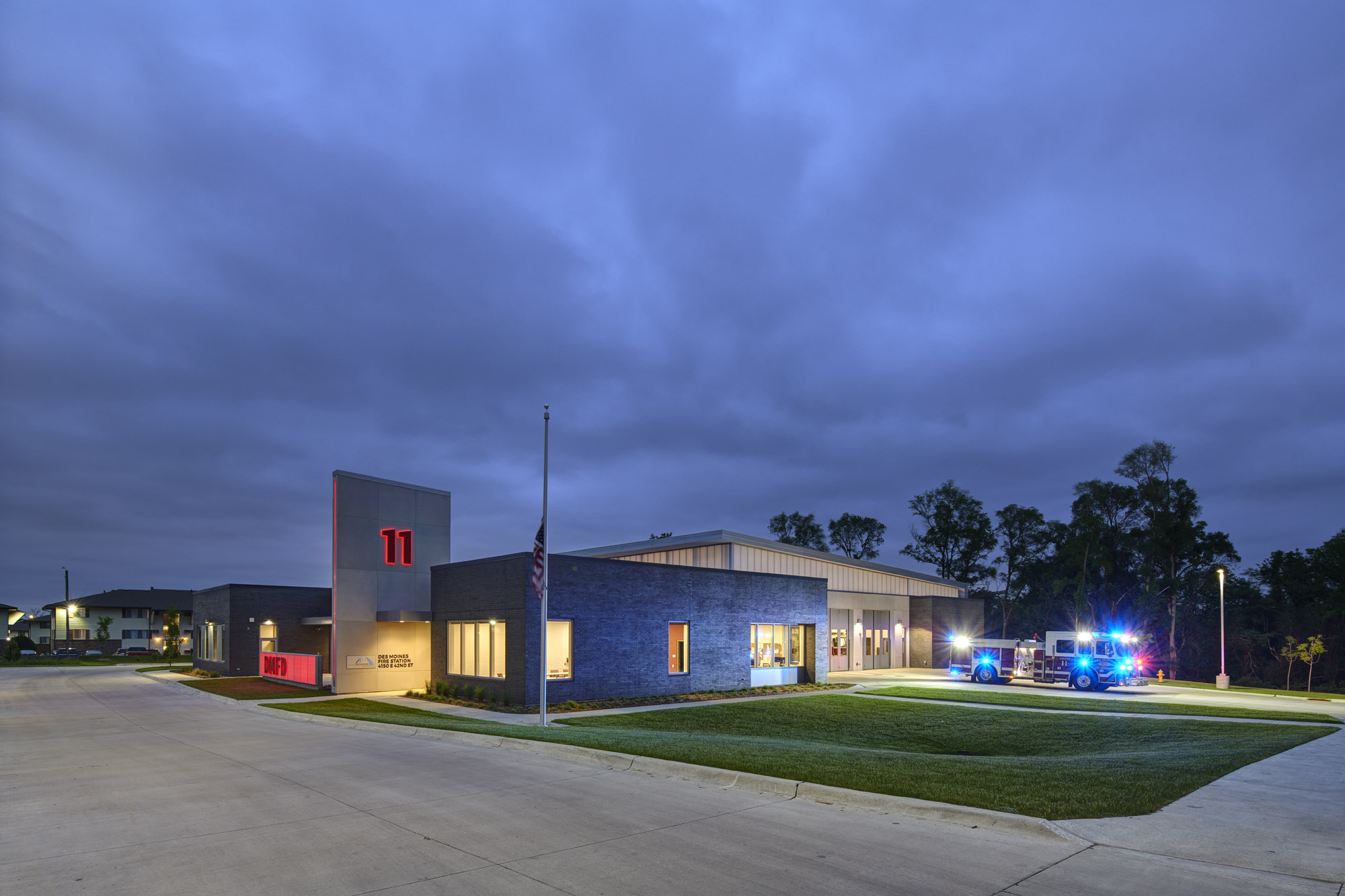 Des Moines fire fighters spearhead innovative fire station design ...