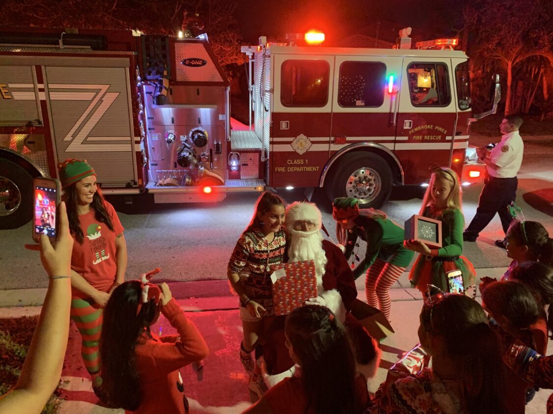 All aboard the Pembroke Pines Santa Express! - IAFF