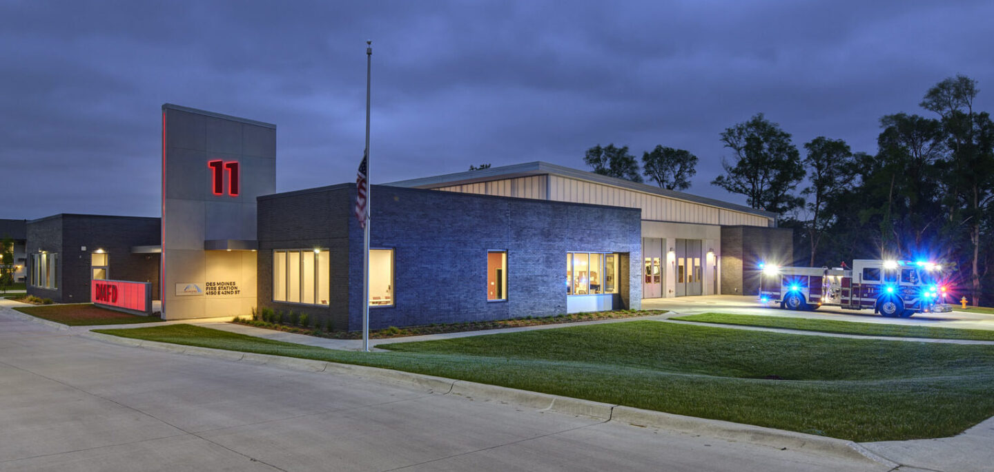 Des Moines fire fighters spearhead innovative fire station design ...