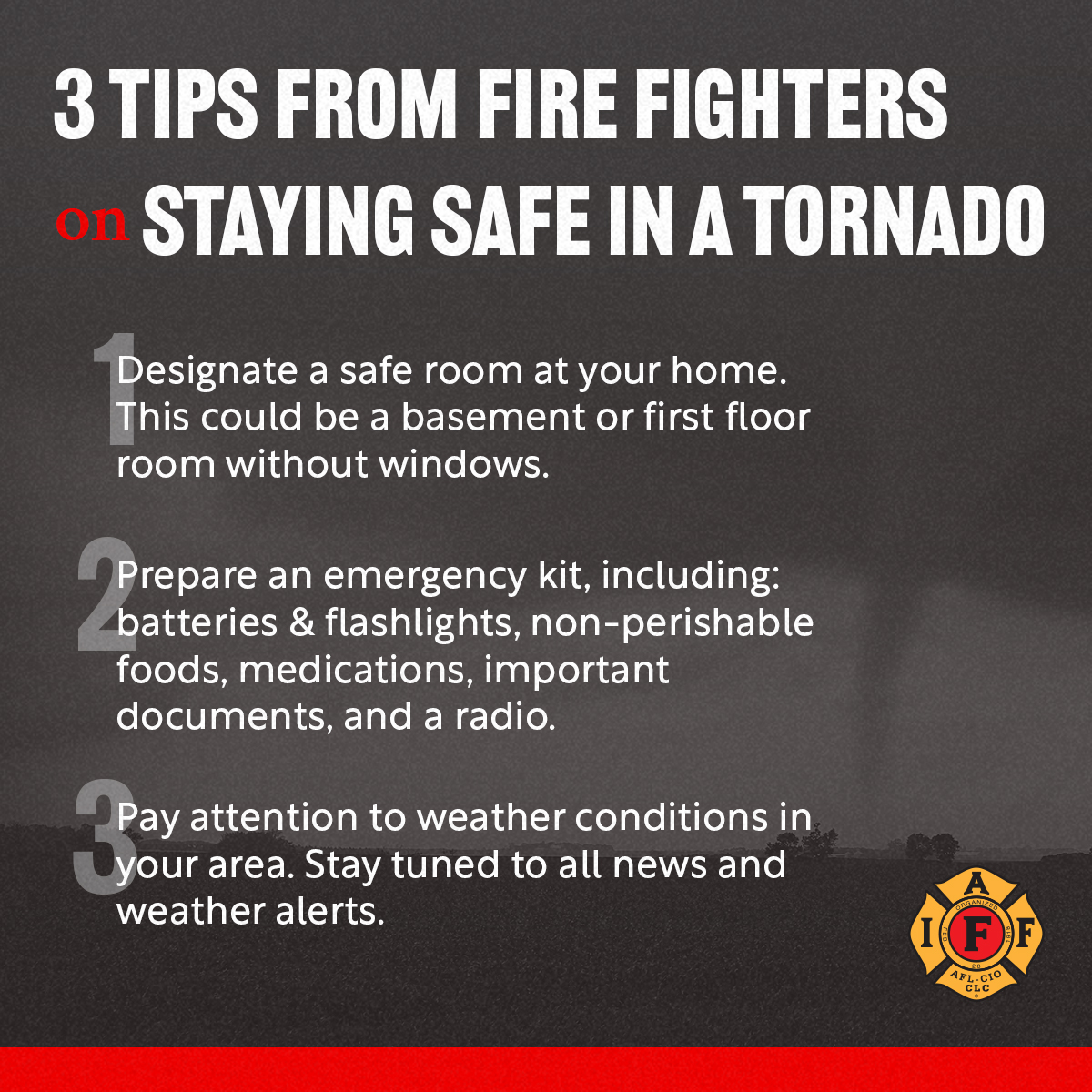 Tornado Safety - IAFF