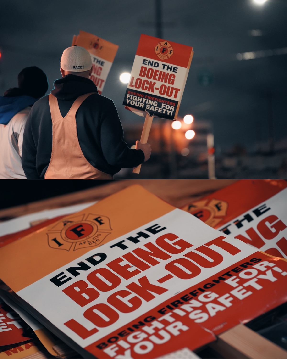 Boeing locks out fire fighters over push for fair pay - IAFF