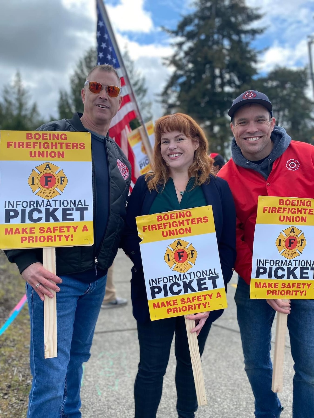 Boeing locks out fire fighters over push for fair pay - IAFF