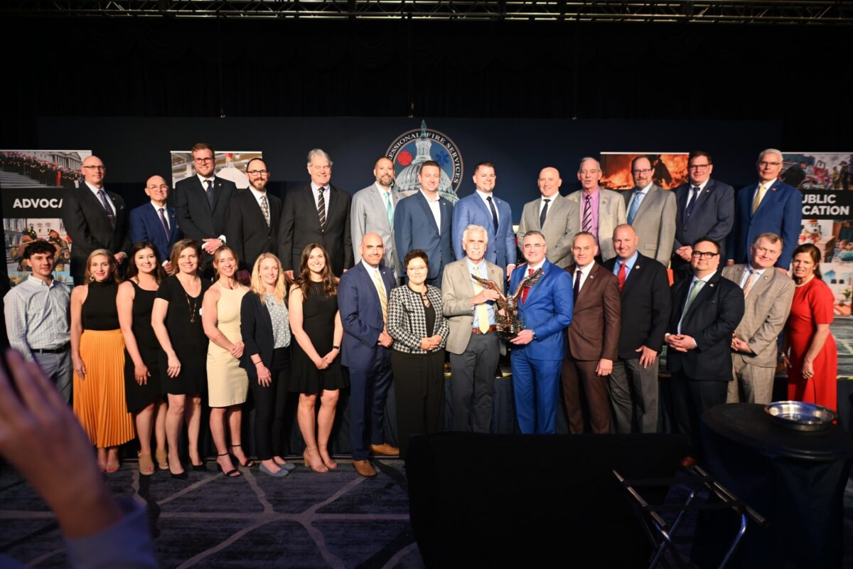 IAFF’s Pat Morrison honored for career of service - IAFF