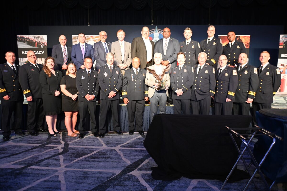 IAFF’s Pat Morrison honored for career of service - IAFF