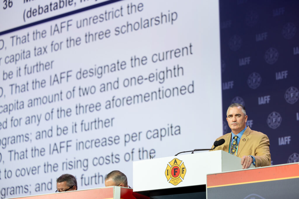 IAFF delegates adopt nearly 40 resolutions during opening days of 57th ...