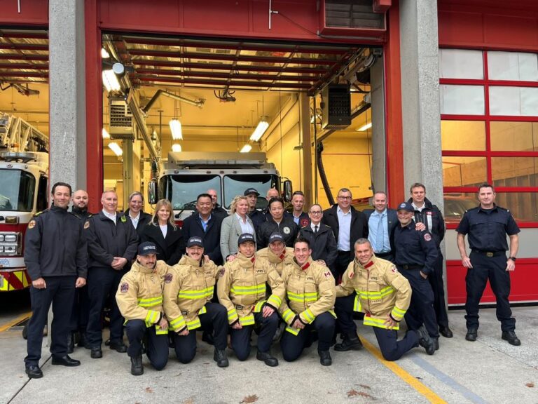 Vancouver celebrates arrival of PFAS-free turnout gear - IAFF