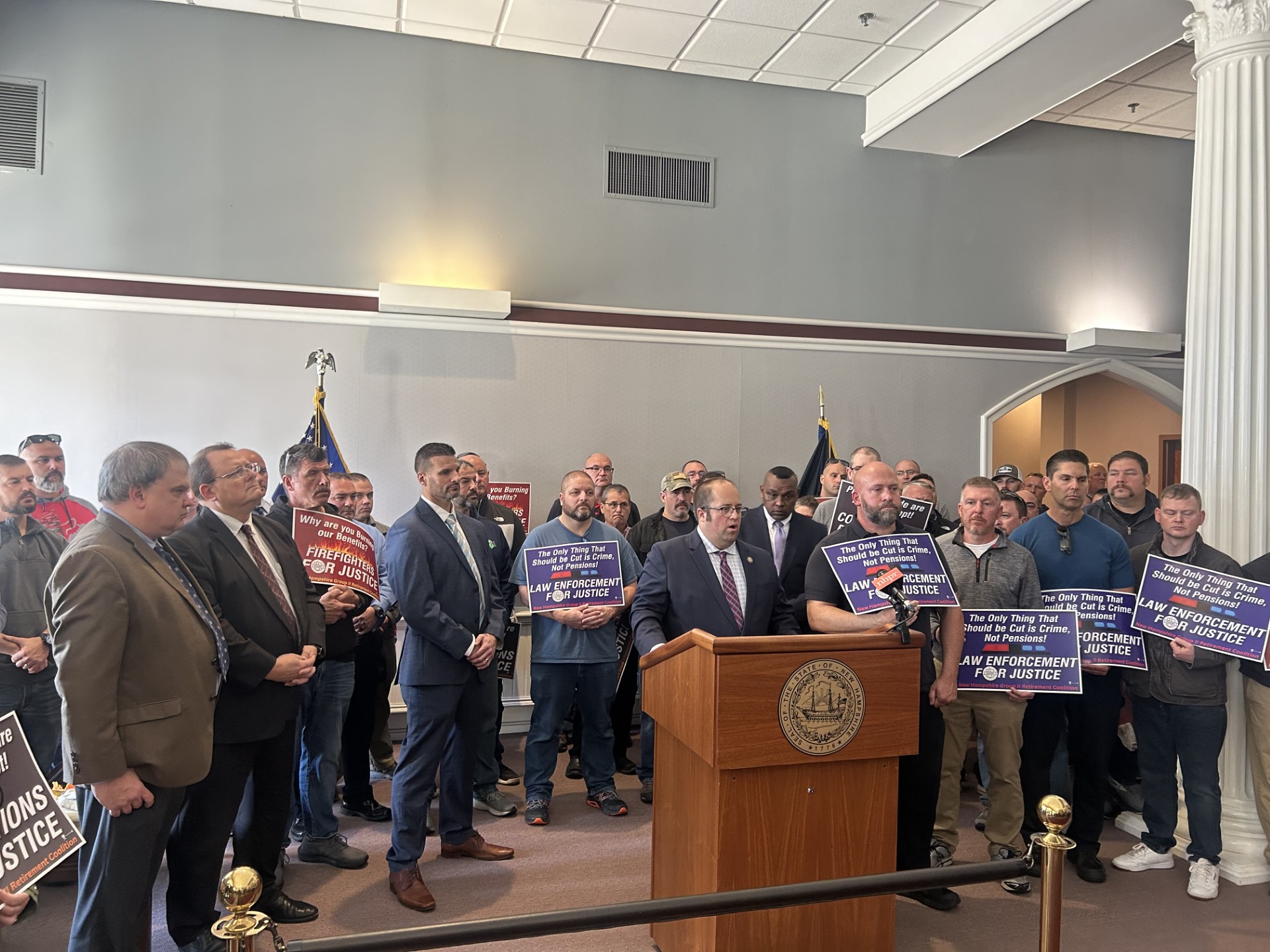 New Hampshire fire fighters ratchet up legal efforts to win back ...