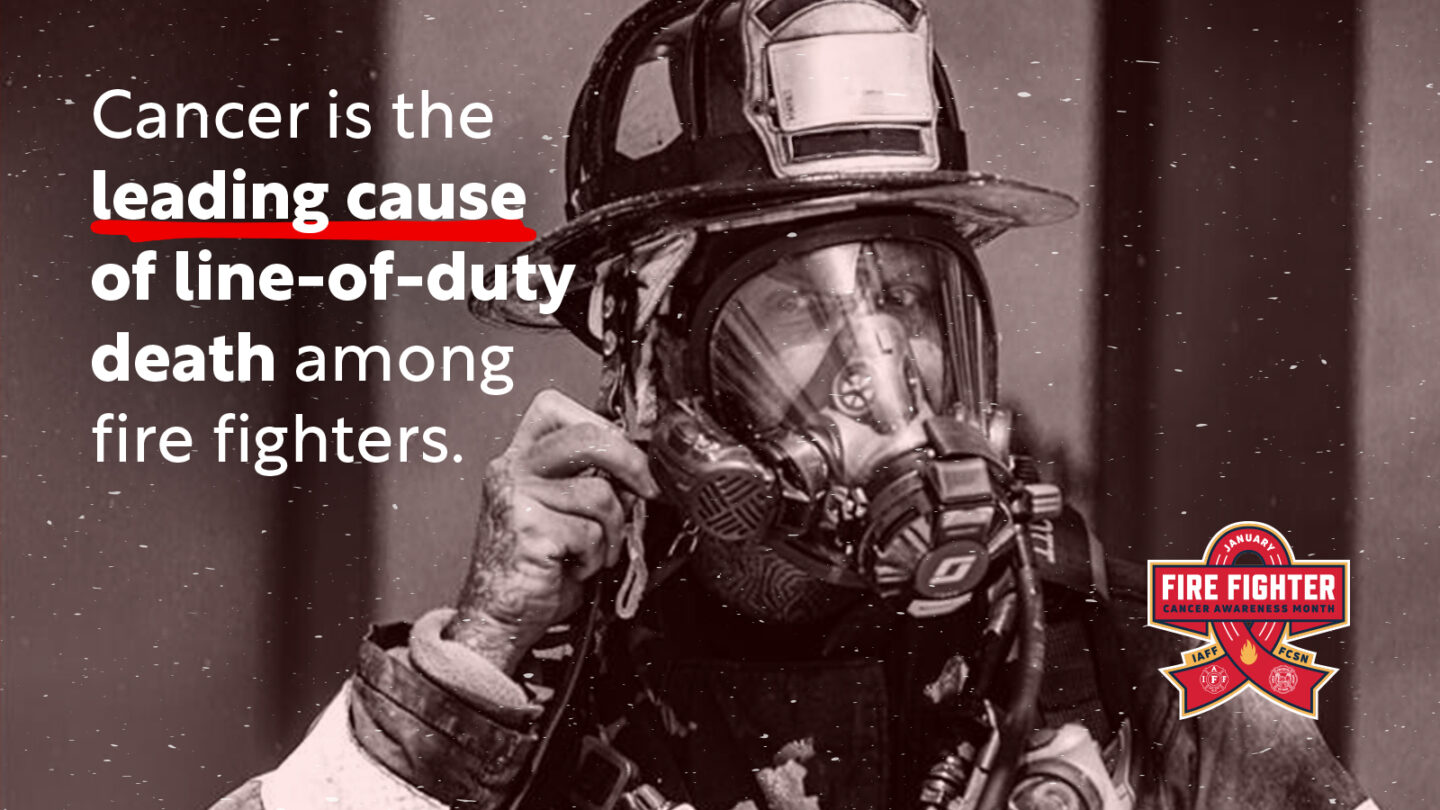 Fire Fighter Cancer Awareness Month Social Media Graphics - IAFF