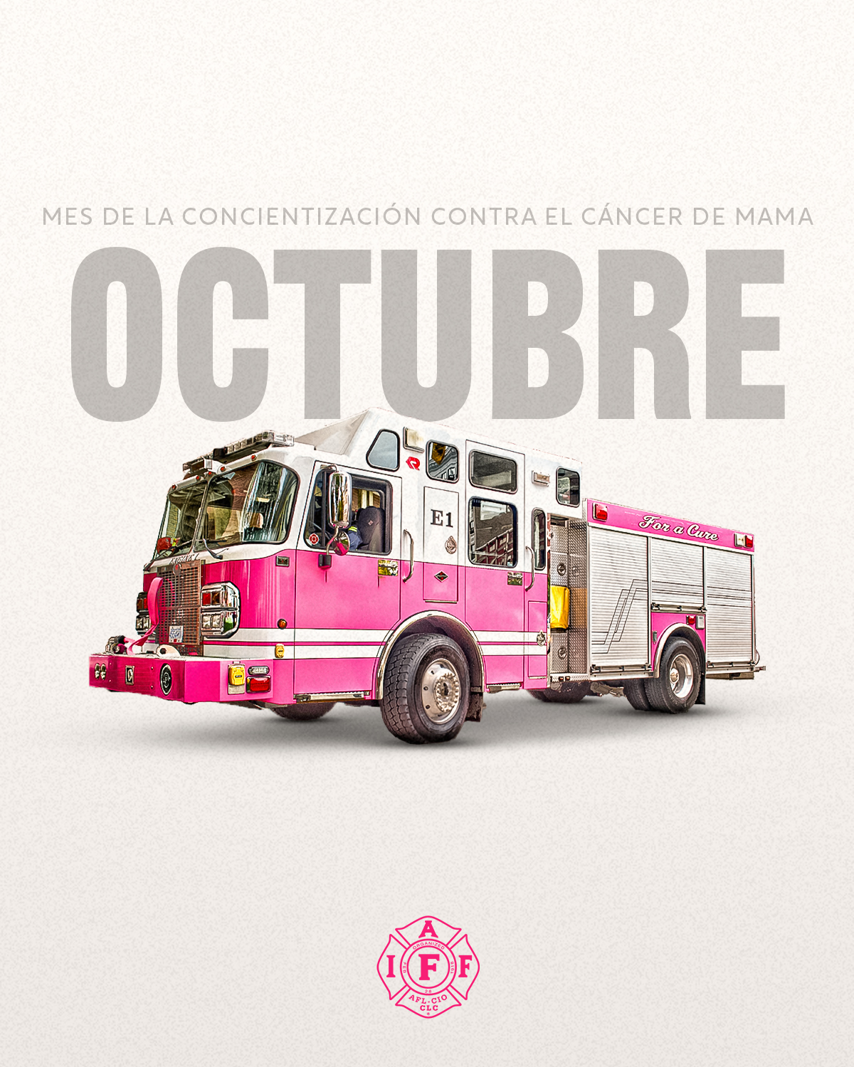 Mois de la sensibilisation au cancer du sein - IAFF