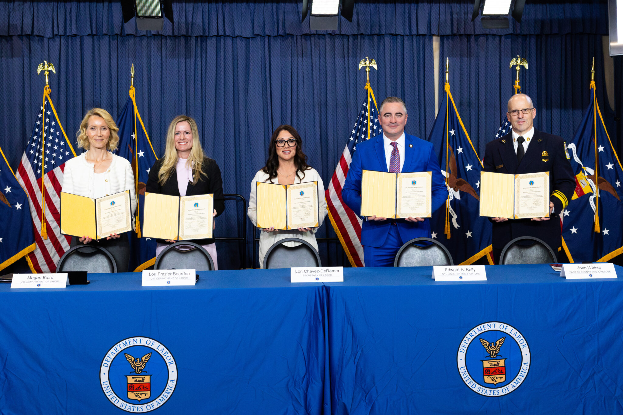 IAFF, Dept. of Labor launch new federal apprenticeship program for fire ... IAFF, Dept. of Labor launch new federal apprenticeship program for fire ...