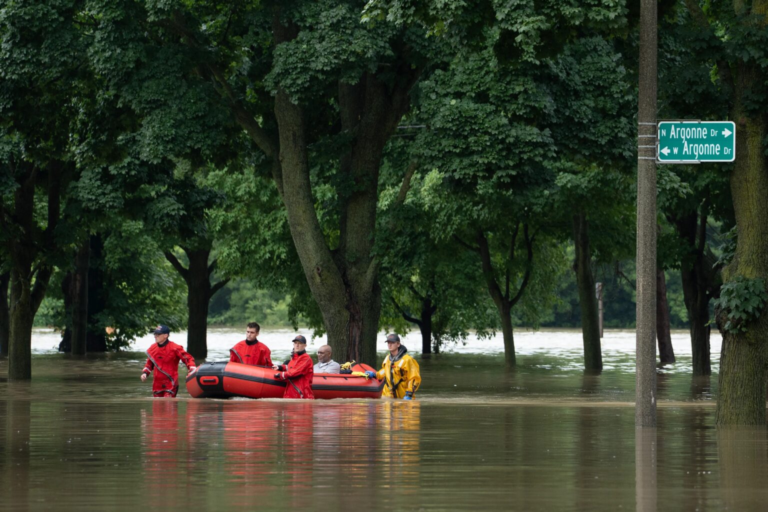 How fire fighters use lessons from past storms to save lives in floods ...