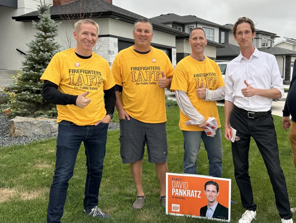 IAFF member elected to Manitoba Legislature in historic NDP win - IAFF