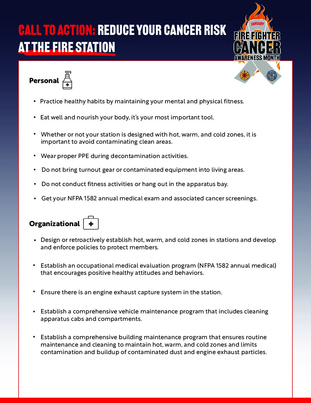 Fire Fighter Cancer Awareness Month - IAFF