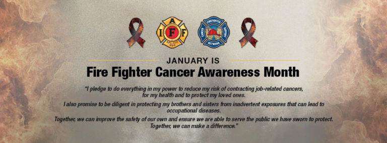 Fire Fighter Cancer Awareness Month - IAFF