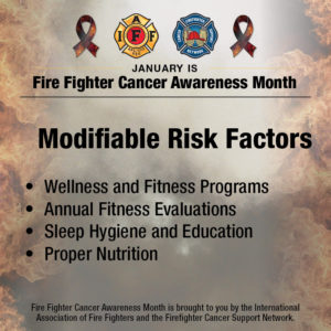 Fire Fighter Cancer Awareness Month - IAFF