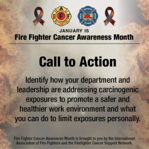 Fire Fighter Cancer Awareness Month - IAFF