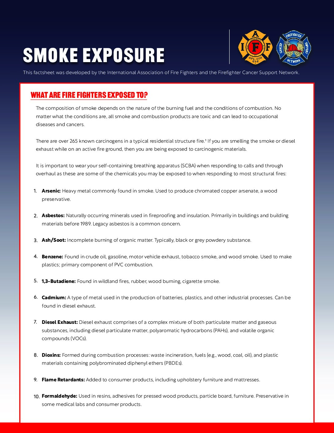 Fire Fighter Cancer Awareness Month - IAFF