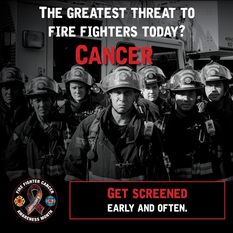 Fire Fighter Cancer Awareness Month - IAFF