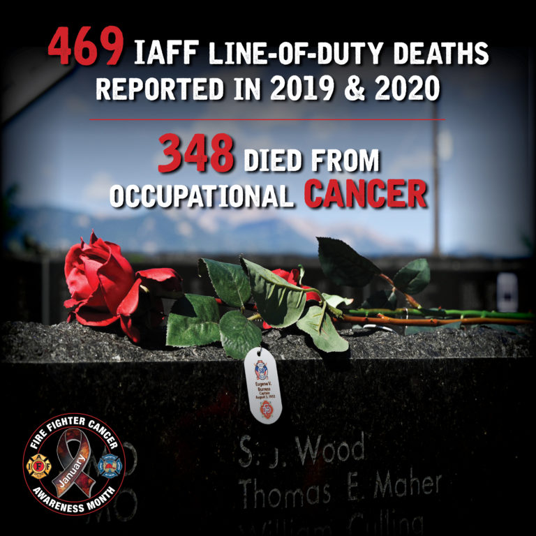 Fire Fighter Cancer Awareness Month - IAFF