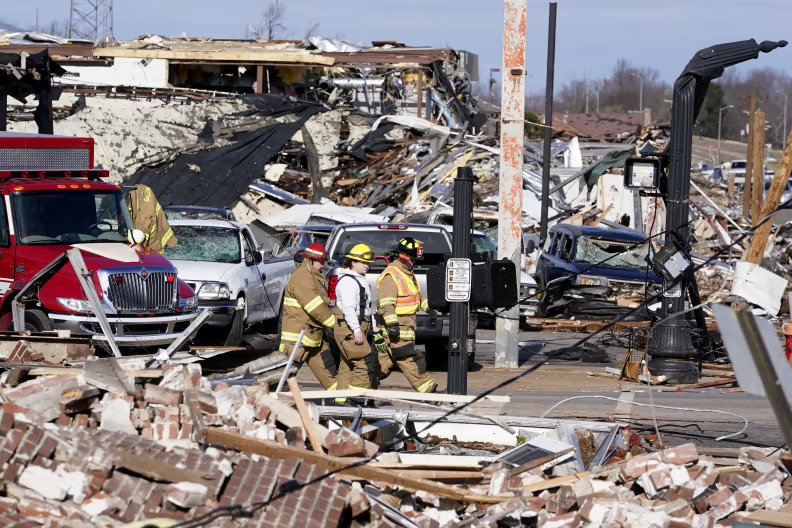 IAFF Responds to Deadly Midwest Tornadoes - IAFF