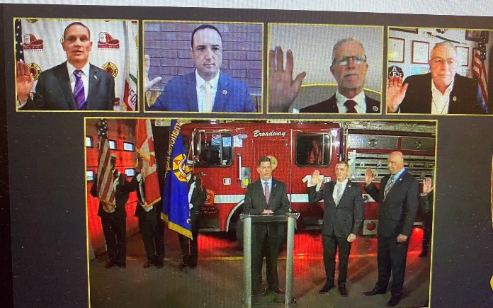 IAFF Elected Officers Sworn In - IAFF